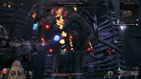 Remnant 2 Custodian Eye Boss Fight Sentrys Old Iris Stasis Core Youtube