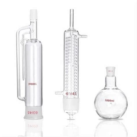 Soxhlet Extraction Apparatus Consisting Of Flask Extractor And Condenser At ₹ 2000piece