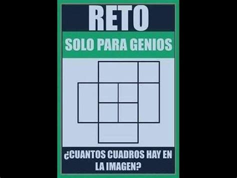 ¿cuántos Cuadrados Hay En La Imagen SoluciÓn