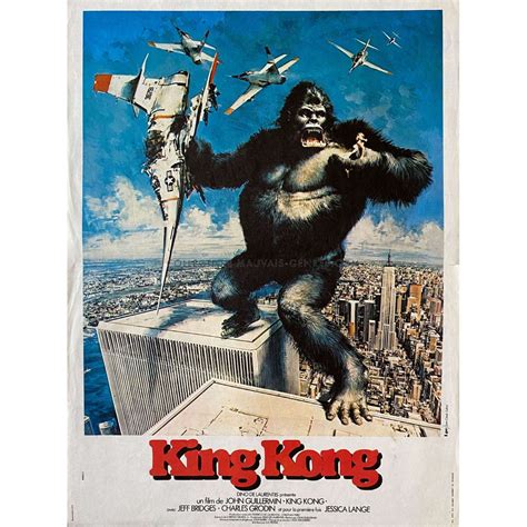King Kong Movie Poster 15x21 In 1976 France
