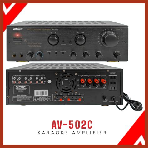 Konzert Av 502c Amplifier Stereo Karaoke Amplifier Av 502 Konzert