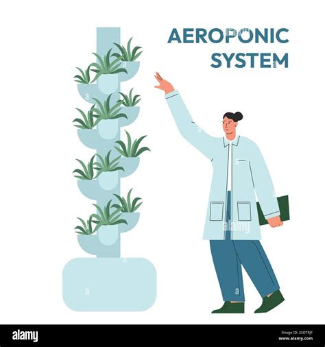 Vertical Farming Systems Abstract Concept Vector Illustration Modern