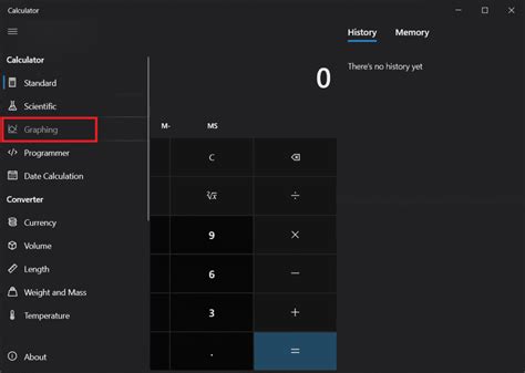 How To Enable Calculator Graphing Mode In Windows 10 Techcult