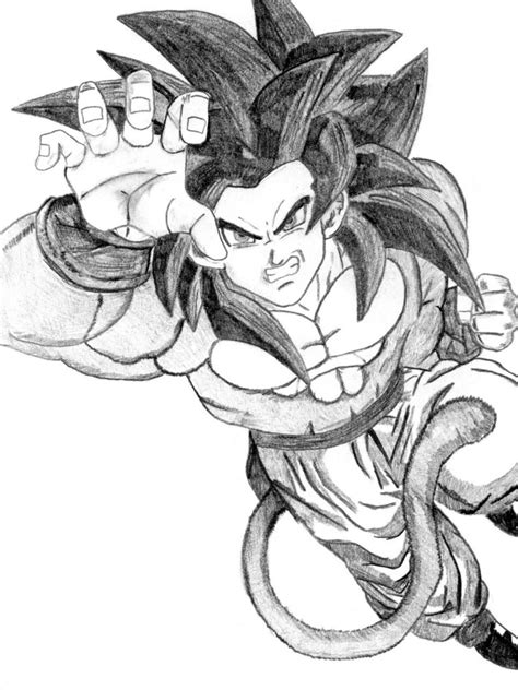 Dibujos A Lápiz De Goku Dibujos A Lápiz