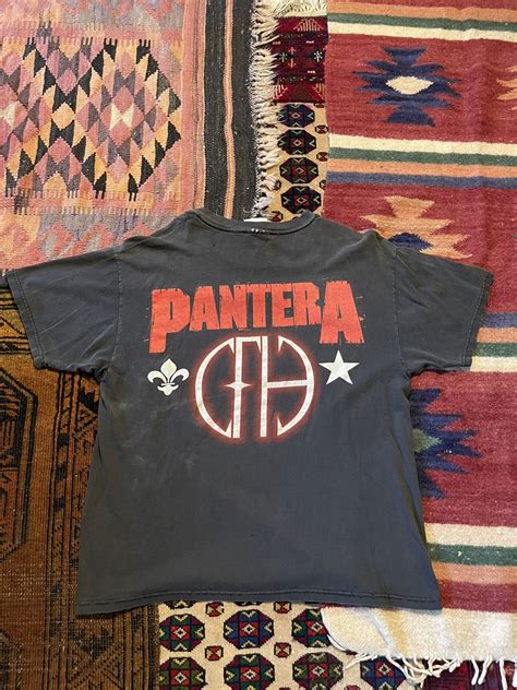 Band Tees × Unsound Rags × Vintage Vintage Faded Pantera Confederate