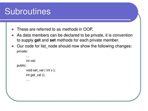 PPT Data Abstraction And Object Oriented Programming PowerPoint Presentation ID