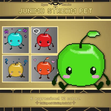 Junimo Pngtuber Premade Stream Pet For Twitch Youtube Obs