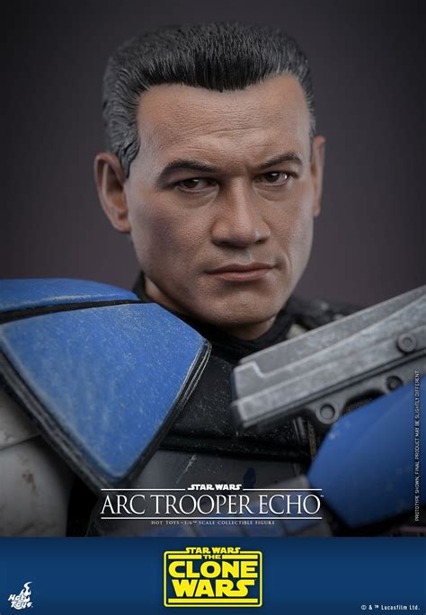 Hot Toys Unveils Star Wars The Clone Wars Echo 16 Scale Figure