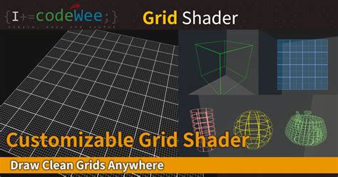 grid shader vfx shaders unity asset store