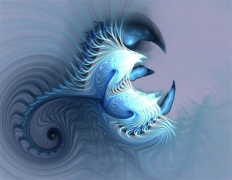 Blue Crayfish By Eresaw On Deviantart Fractal Art Art Fractals