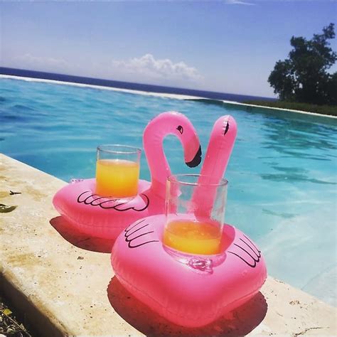 Flamingo Drink Float Inflatable Cup Holder Usamerica Shop