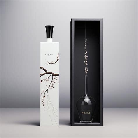 Premium Photo Perfume Packaging Design