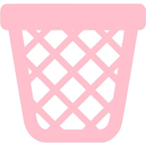 Pink Empty Trash Icon Free Pink Trash Icons