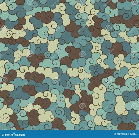 Abstract Seamless Wallpaper Stock Vector Illustration Of Shape Pattern 23871684