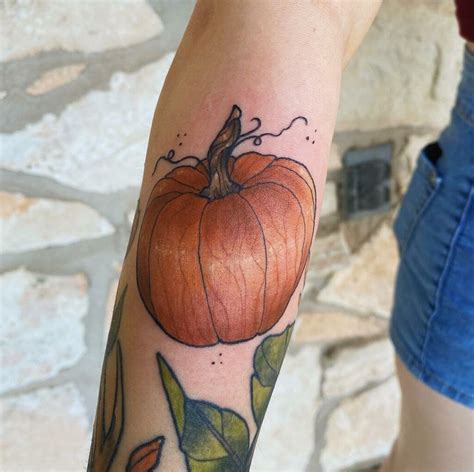 Pumpkin Tattoo Ideas