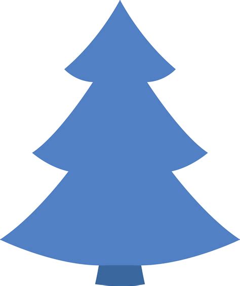 Blue Spruce Tree Icon Illustration Vector On White Background