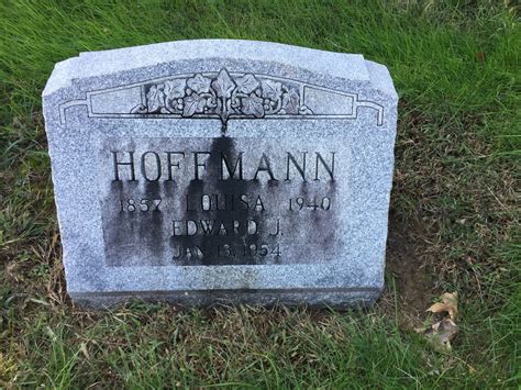 Louisa Hoffmann 1857 1940 Find A Grave Memorial