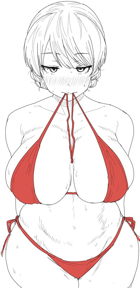 Rule 34 1girls Artist On Twitter Big Breasts Bikini Bikini Strings Biting Bikini Strings