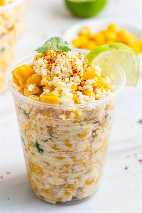 Mexican Street Corn Cups Wonkywonderful Recipe Mexican Food Recipes Mexican Corn Salad