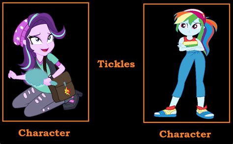 Starlight Glimmer Tickles Rainbow Dash By Diana173076 On Deviantart