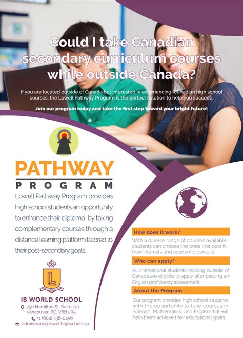 Pathway Program Lowell High School