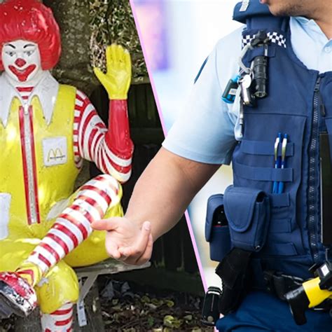 Nz Cops Ask For Help Finding Stolen Ronald Mcdonald Statue Get Overwhelmed With Puns Instead
