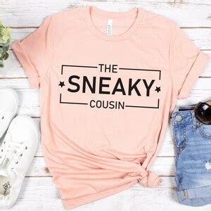 The Sneaky Cousin Svg Cousin Crew Svg Group Shirts Family Reunion Bff Cousin Cousin Squad