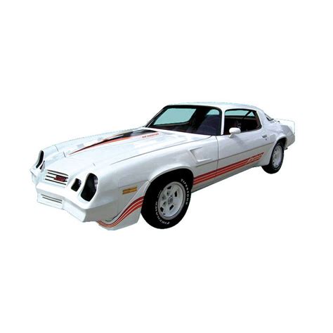 1980 1981 Chevrolet Z28 Decal Kit Light Blue Medium Blue Dark Blue