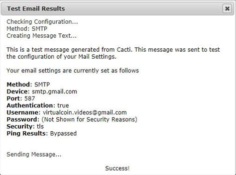 Tutorial Cacti Email Notification Setup Step By Step