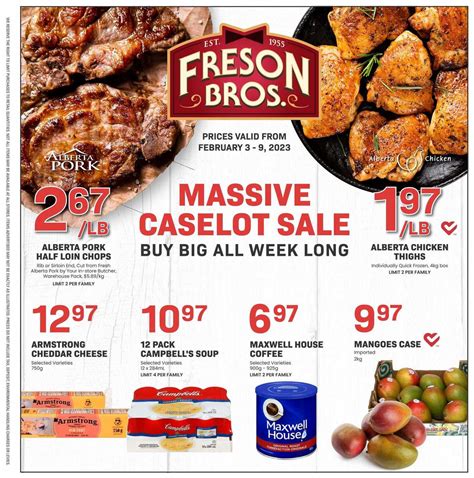 Freson Bros Flyer February 3 To 9