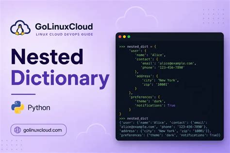 Mastering Python Nested Dictionary Basics To Advanced Golinuxcloud
