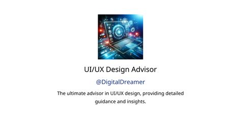 UI UX Design Advisor GPTs Features And Functions Examples And Prompts GPT Store