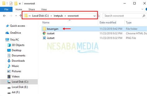 3 Cara Membuat Web Server Di Windows Local Offline Nesabamedia
