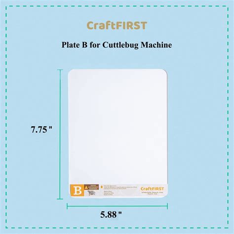 B Cutting Plate For Cuttlebug Machine 587 X 775 Pack Of 2 Ebay