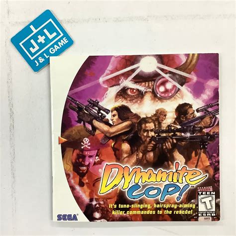 Dynamite Cop Dc Sega Dreamcast Pre Owned Jandl Game