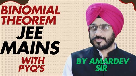Binomial Theorem Youtube