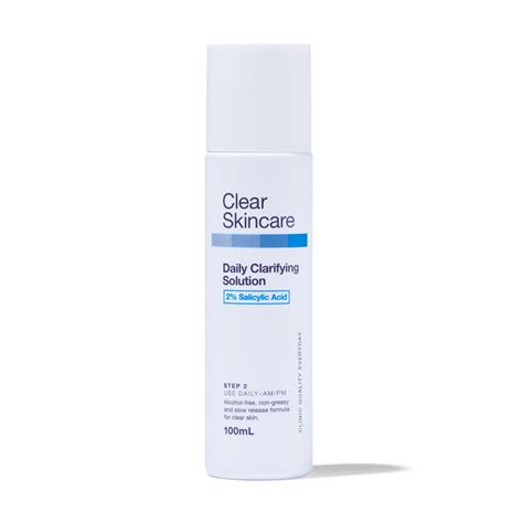 Daily Clarifying Solution With 2 Salicylic Acid Clear Skincare