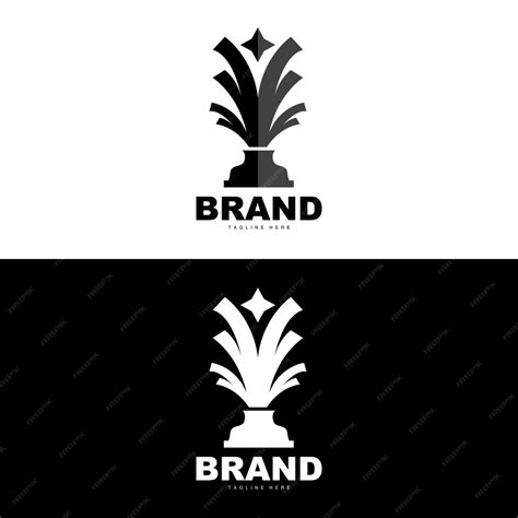 Premium Vector Trophy Logo Design Award Winner Championship Trophy