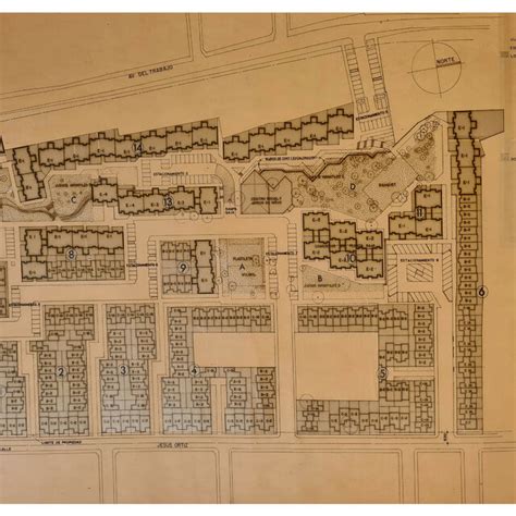 El Ctm Fidel Velázquez Lámina De Urbanizacion Fuente Archivo