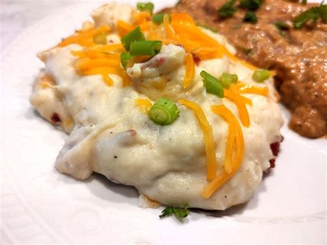 Twice Baked Mashed Potato Casserole U Keep Cooking