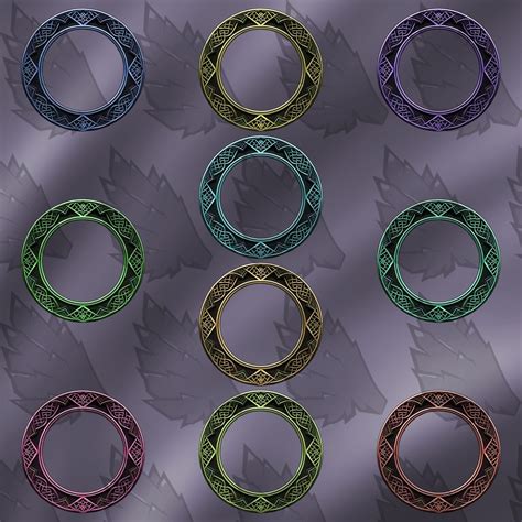 Elevate Your Dandd And Pathfinder Adventures With Exquisite Custom Token Frames For Ttrpgs Enhance