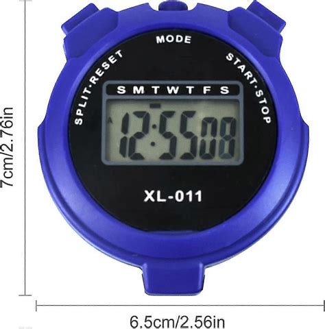 Digital Sports Stopwatch Timer Stopwatch Large Display Interval