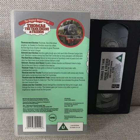 Thomas The Tank Engine And And Friends Vhs Video Thomas And And The