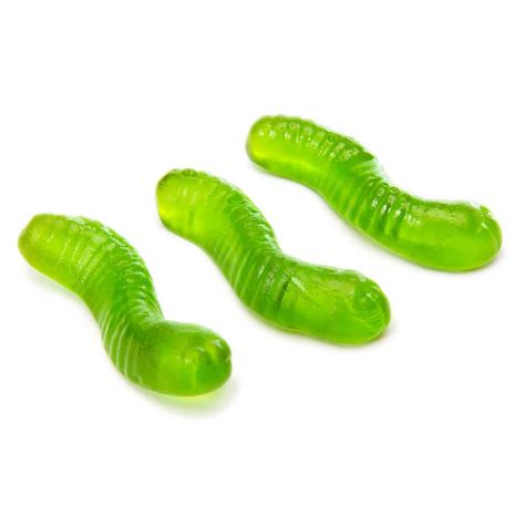 Gummy Inch Worms Watermelon 5lb Bag