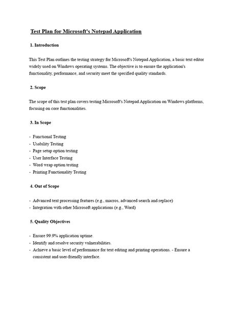 Pr9 Test Plan Pdf Microsoft Windows Usability