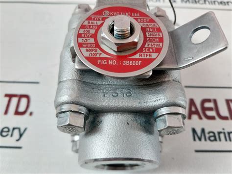 Kvc 3b800f Ball Valve Aeliya Marine