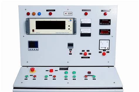 Mild Steel Distribution Transformer Testing Panel Model Namenumber