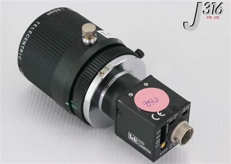 14024 Teli Ccd Camera W Computar Lens 55mm Tec 55m Tk5591a8 J316gallery
