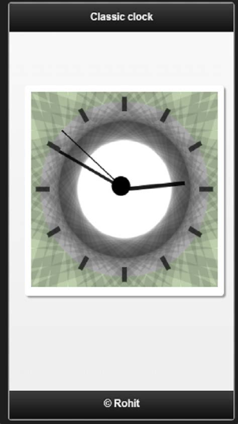 Classy Clock Devpost