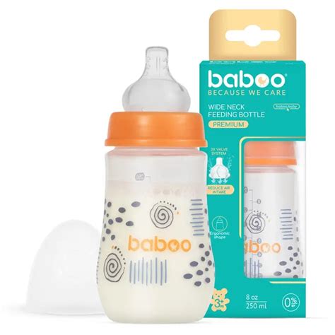 Compra Baboo Biberón Anticólico 3 Meses Blue Haze 250 Ml Al Mejor Precio